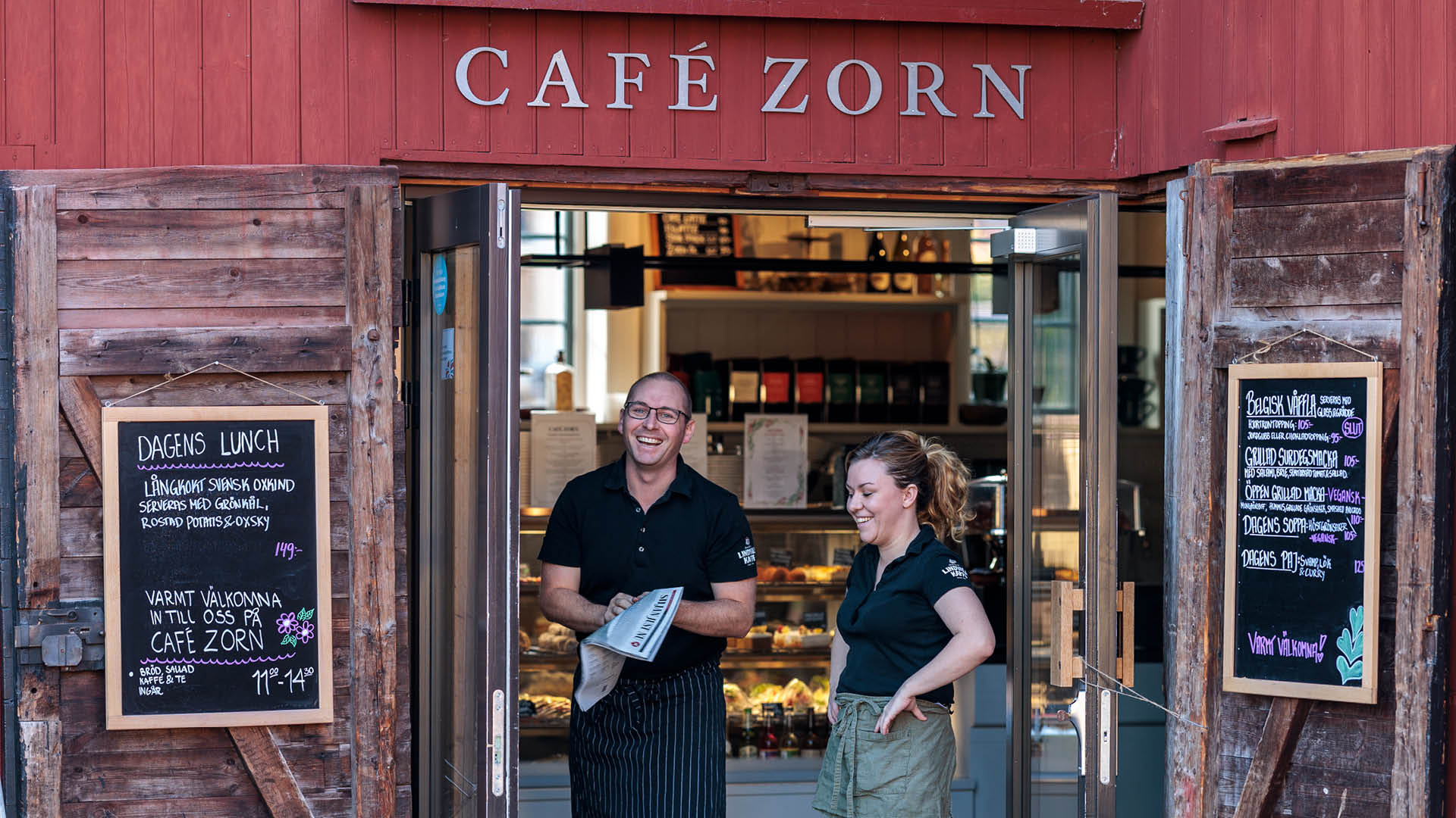 Scott driver nya Café Zorn | Visit Dalarna