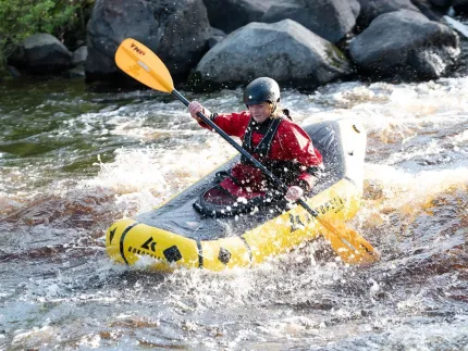 Two-day whitewater rafting course with packrafts | Visit Dalarna