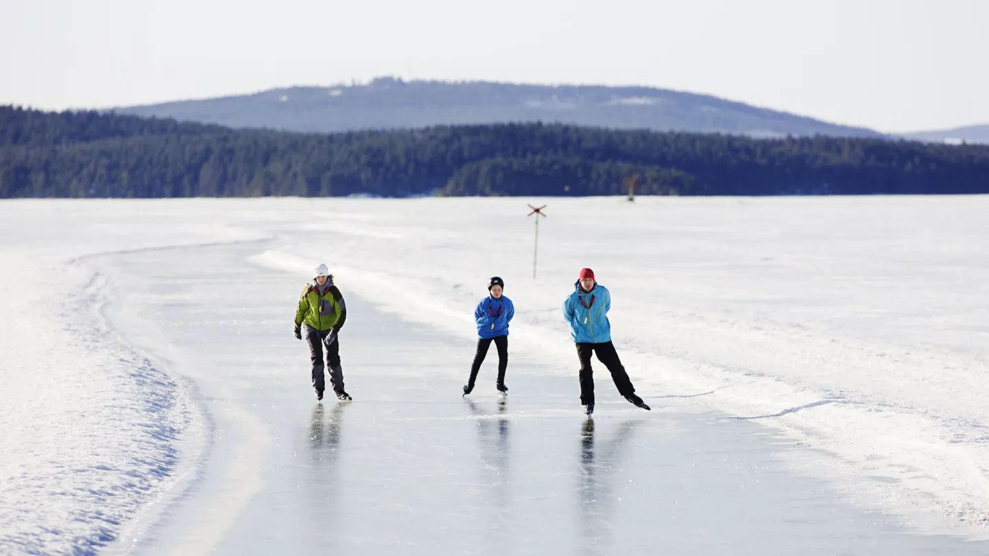 Long-distance ice skating | Visit Dalarna